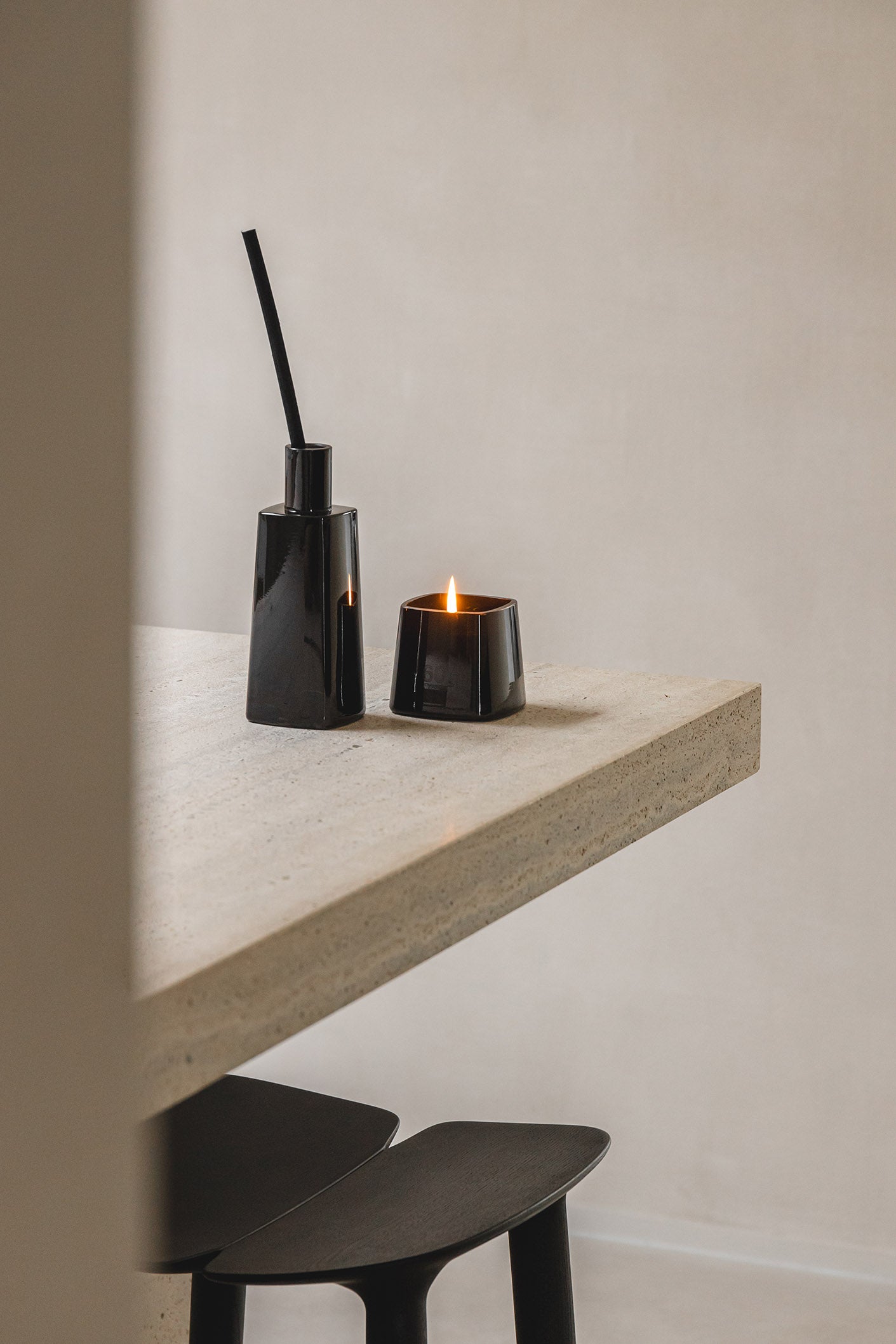 Luxury, concrete, natural wax candles - Mon Dada – Mon Dada Collections